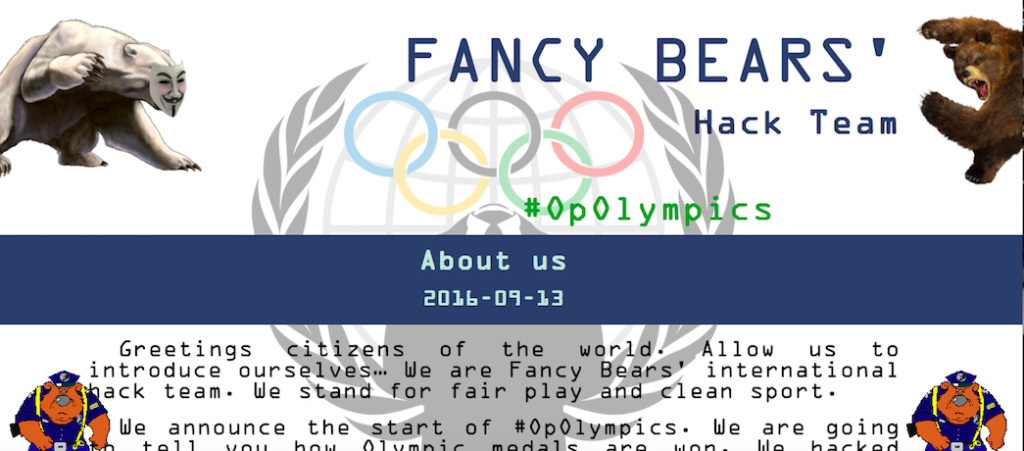 fancybears - Sports Integrity Initiative
